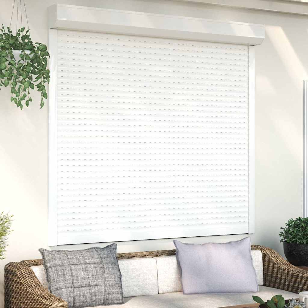 Volet roulant aluminium 160x150 cm blanc | Leroy Merlin