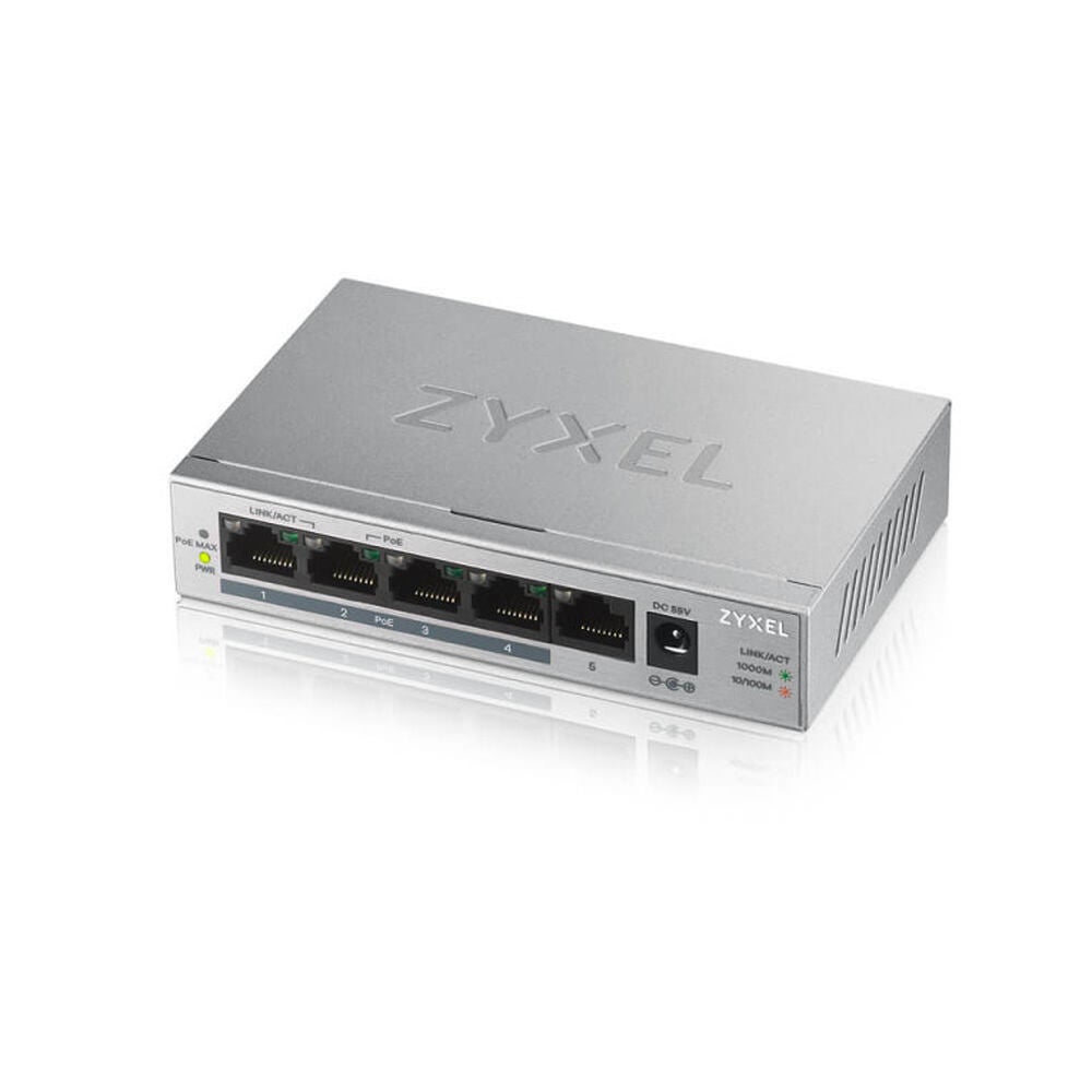 Switch ZyXEL ‎GS1005HP-EU0101F | Leroy Merlin