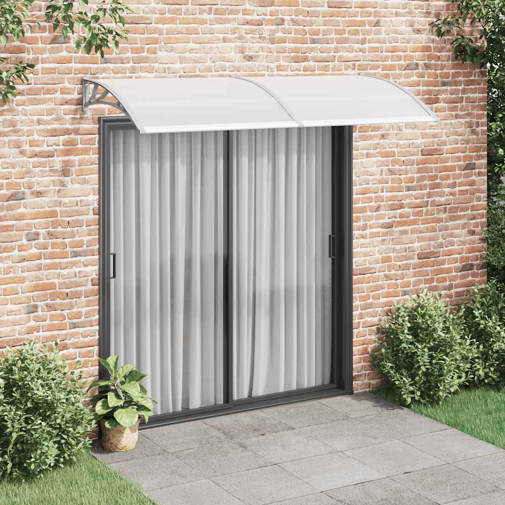 Marquesina para puerta PC gris 240x100 cm | Leroy Merlin