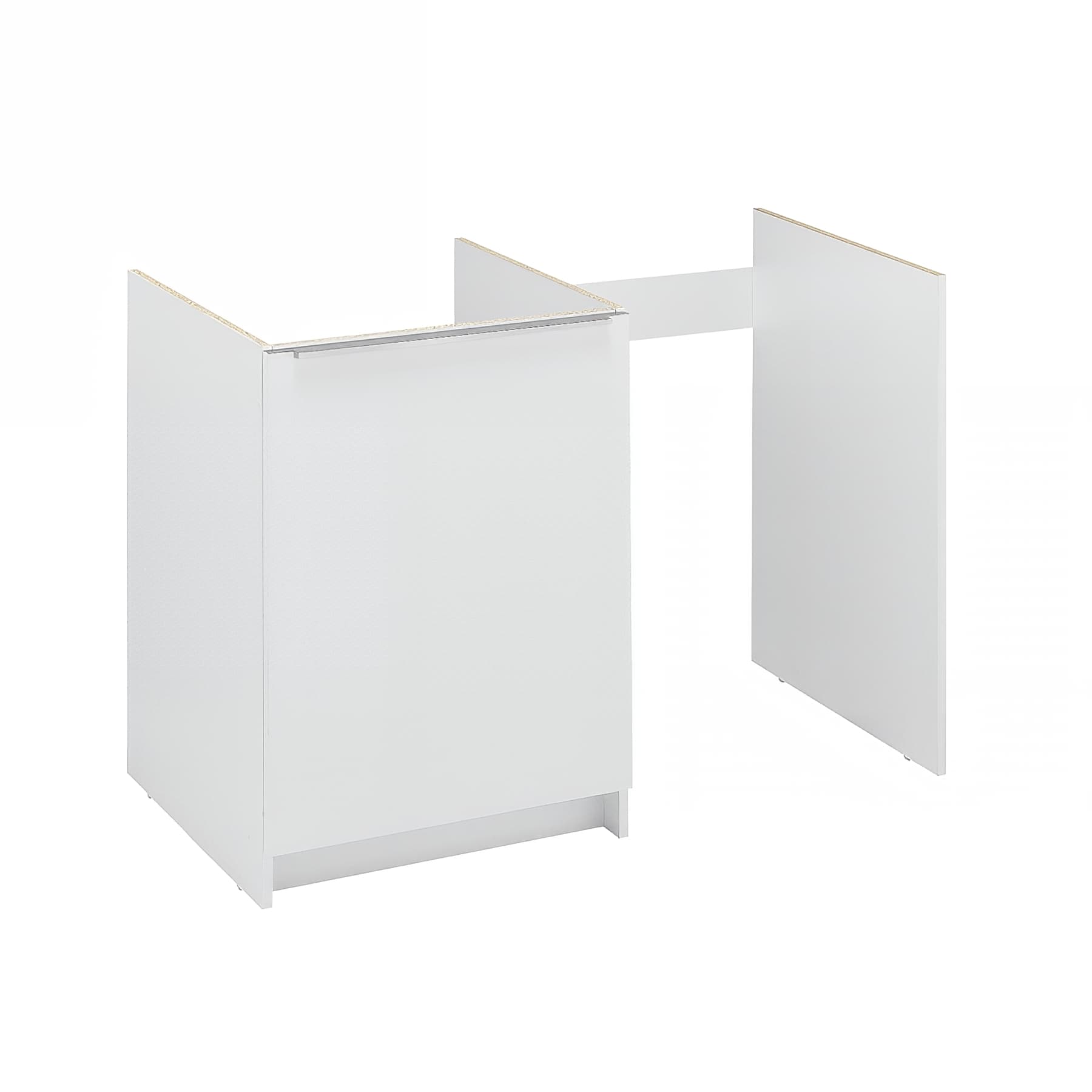 Meuble sous évier MODERNA CLASSIK hydrofuge 16mm 1 porte pour évier à ...