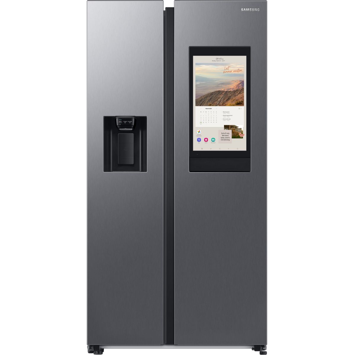 Frigorífico Americano SAMSUNG RS6HDG883ES9EF Inox | Leroy Merlin