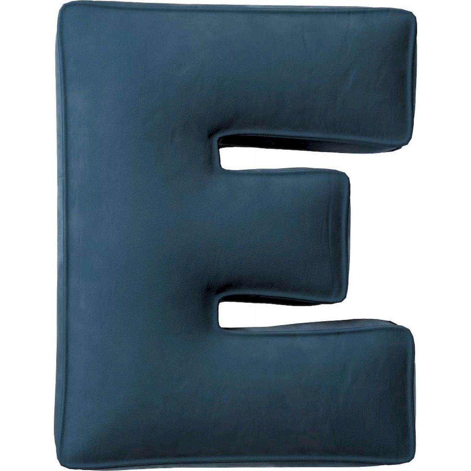 Coussin en velours Lettre E | Leroy Merlin