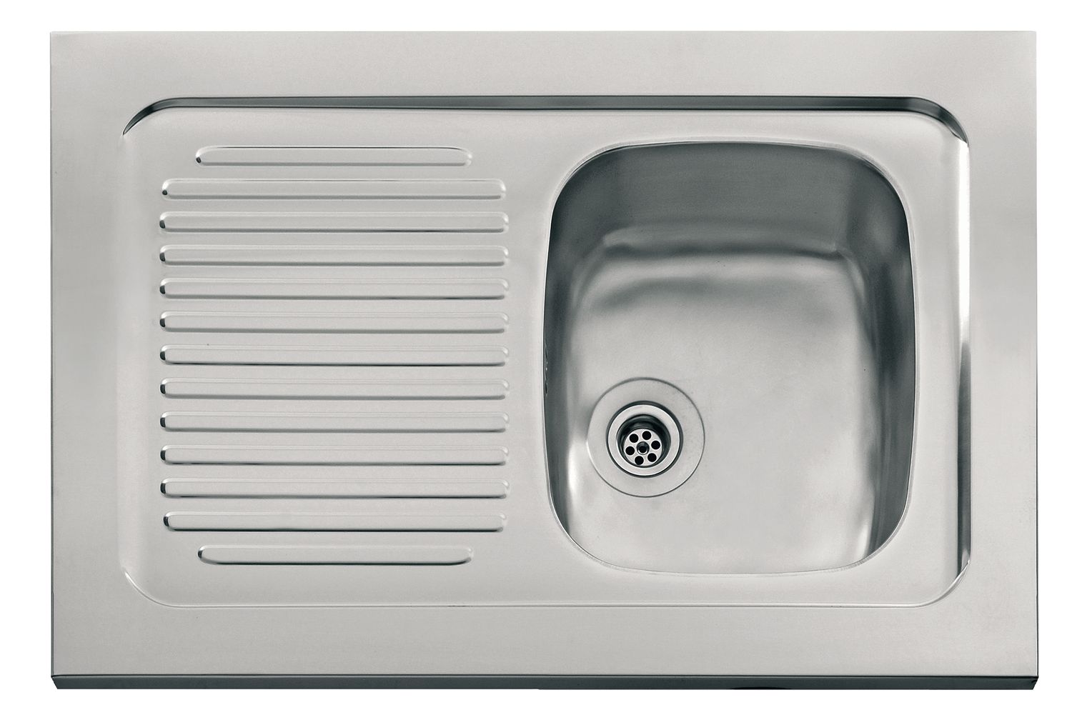 Évier inox MAN pour cuisine 100 x 60 cm | Leroy Merlin