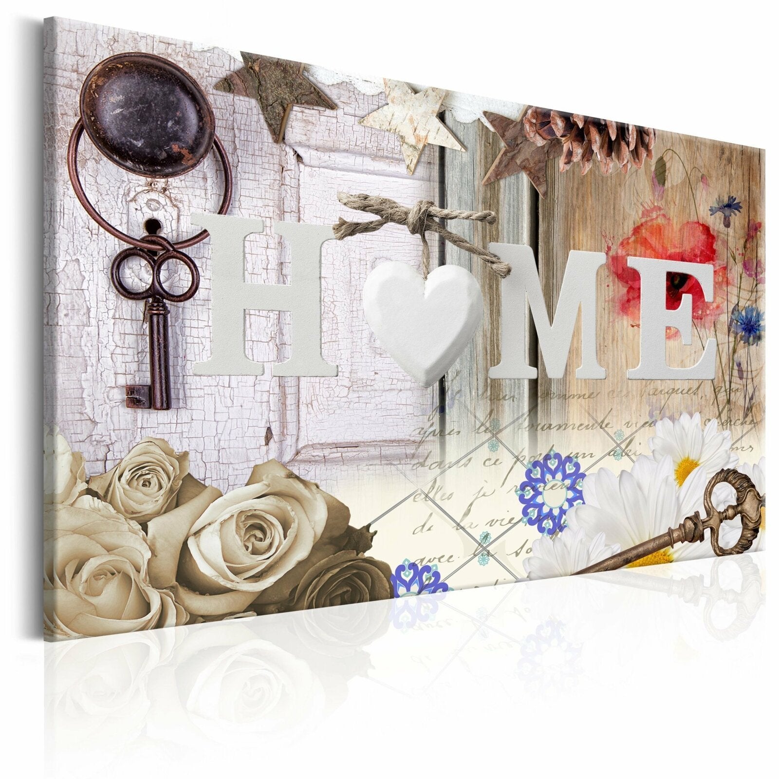 Tableau maison extraordinaire - 120 x 80 cm | Leroy Merlin