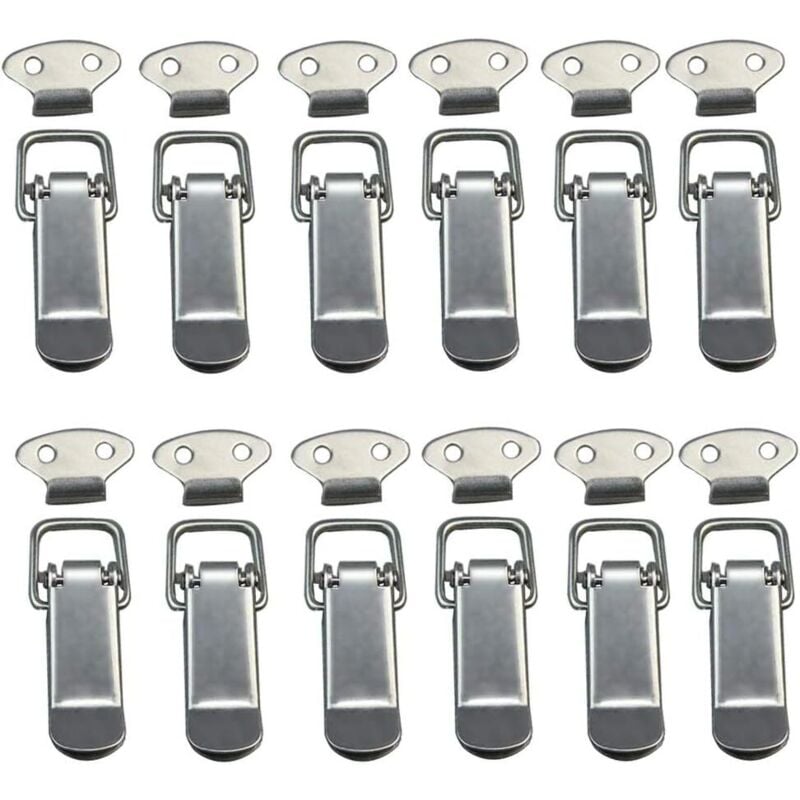 Pestillo de capó de 12 piezas, pestillo de palanca, pestillo de resorte ...