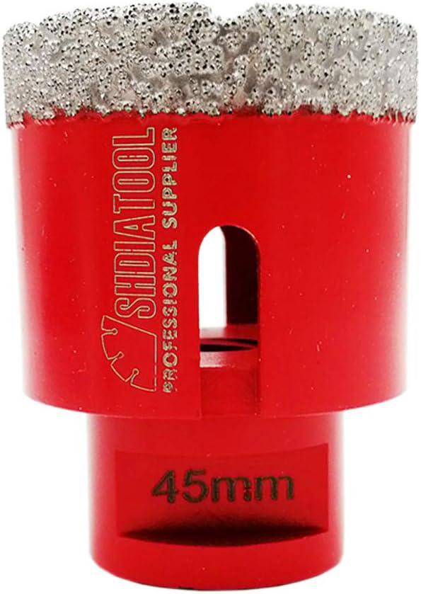 Ineasicer Forets Diamant 45mm Trépans de Forage avec Filetage M14 pour ...