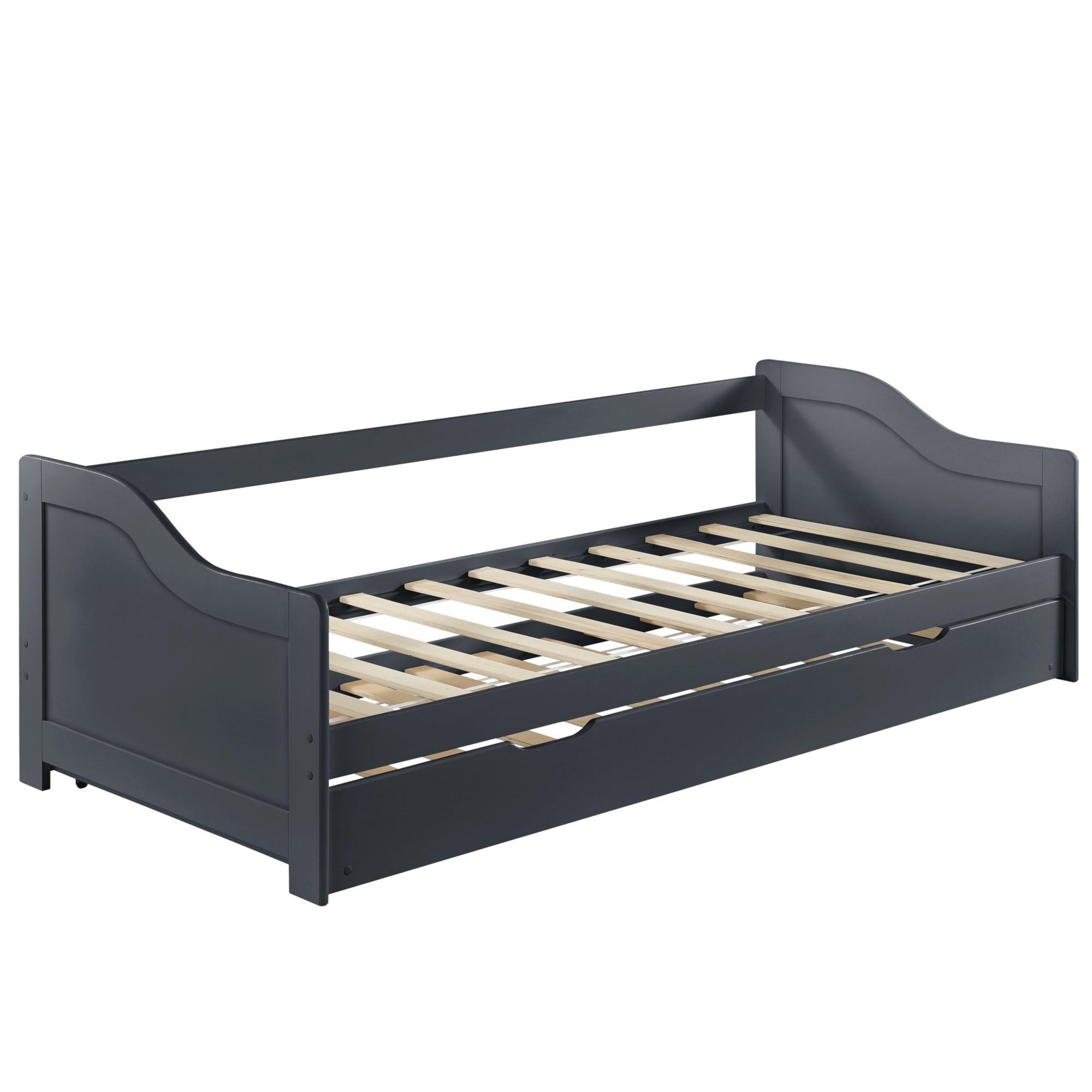 Canapé-lit convertible pour 2 personnes lit gigogne canapé divan lit d ...