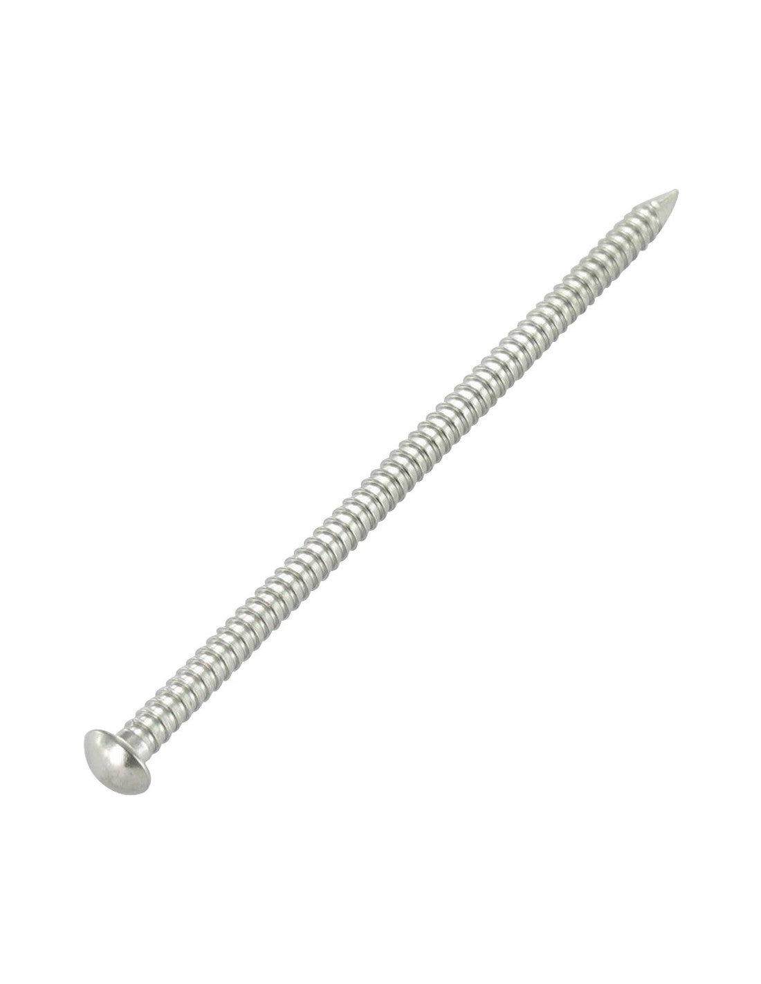 Kg de pointes Inox A4 Tête ronde TR ANNELEE 2.5X35-5 pièces | Leroy Merlin