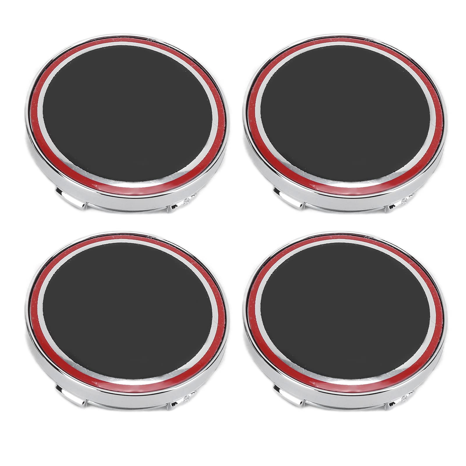 Lot de 4 cache-moyeux de roue de voiture en alliage d'aluminium étanche ...