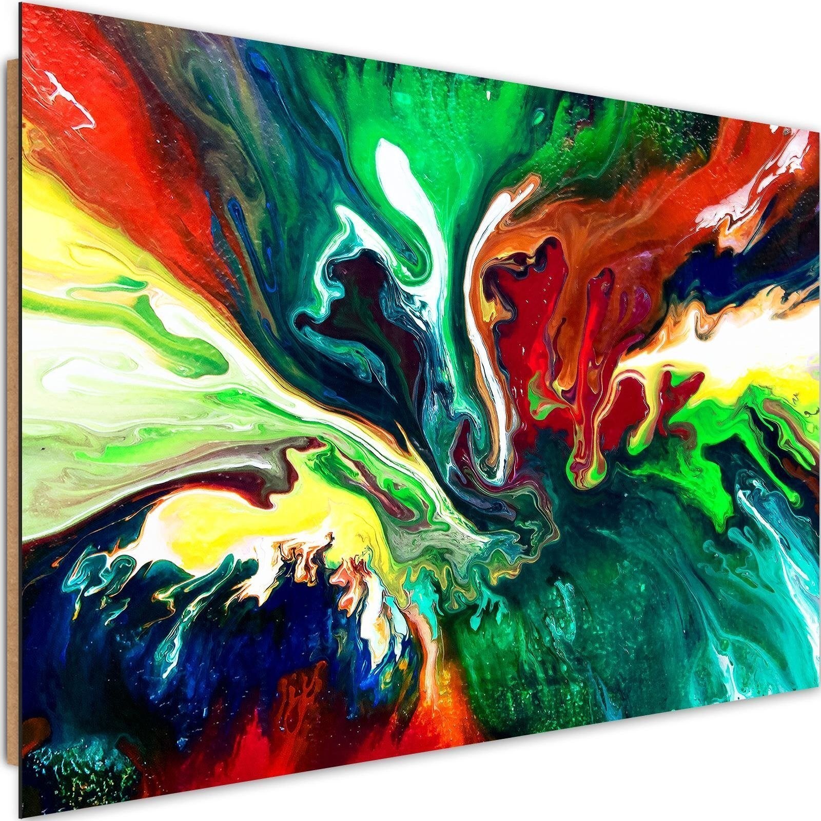 Tableau bois lisse abstraction | Leroy Merlin