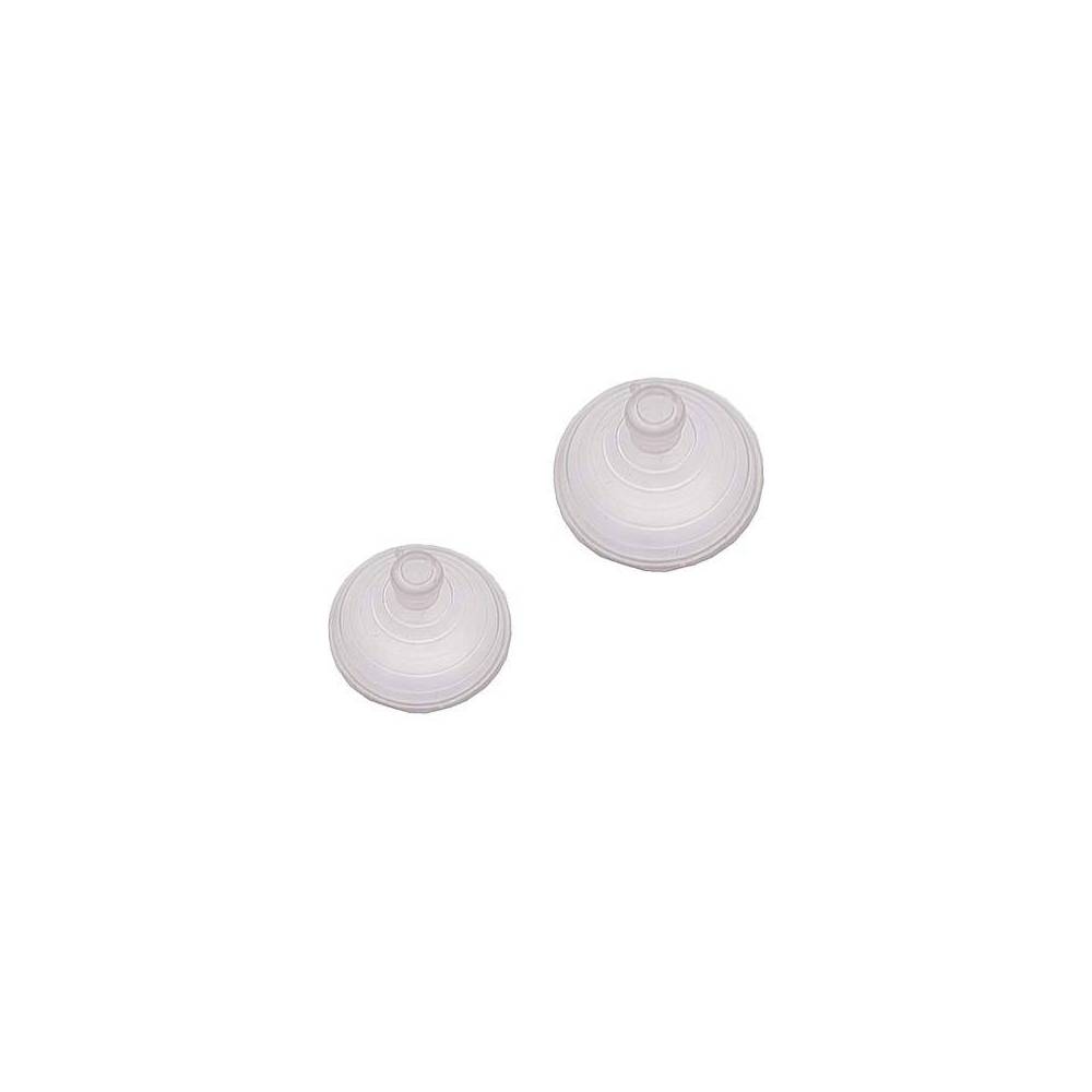 VENTOUSE PRONTY TRANSPARENT PVC D.MM 25 CF=4 PCS | Leroy Merlin