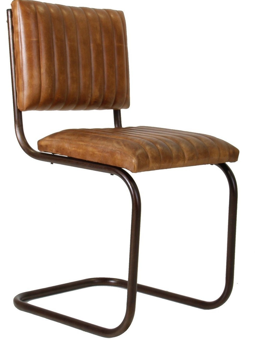 Chaise Cuir Vintage