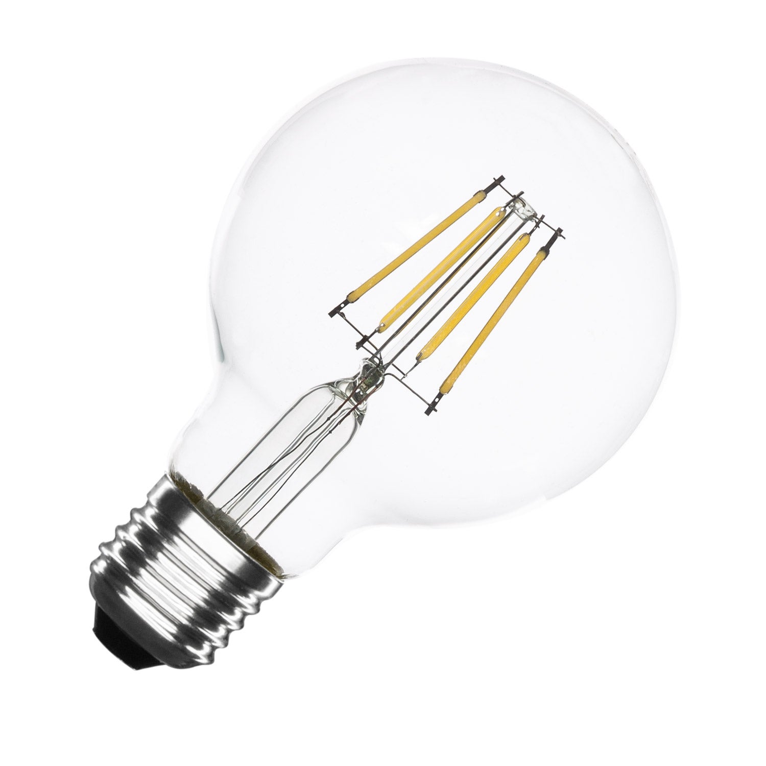 Ampoule LED Filament E27 6W 720 lm Dimmable G80 No Flicker 4000K Blanc neutre | Leroy Merlin