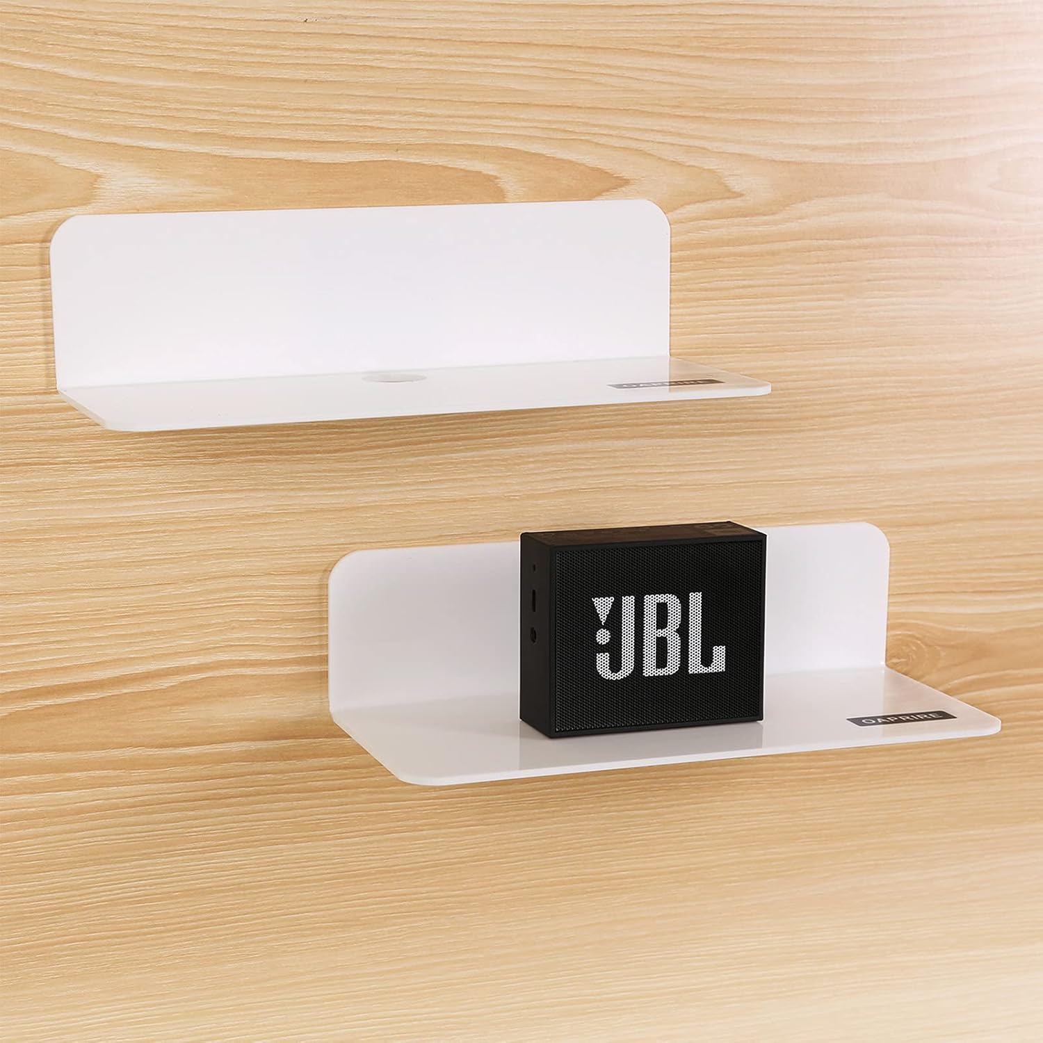 Ensemble de 2 étagères murales blanches – agrandissez facilement votre ...