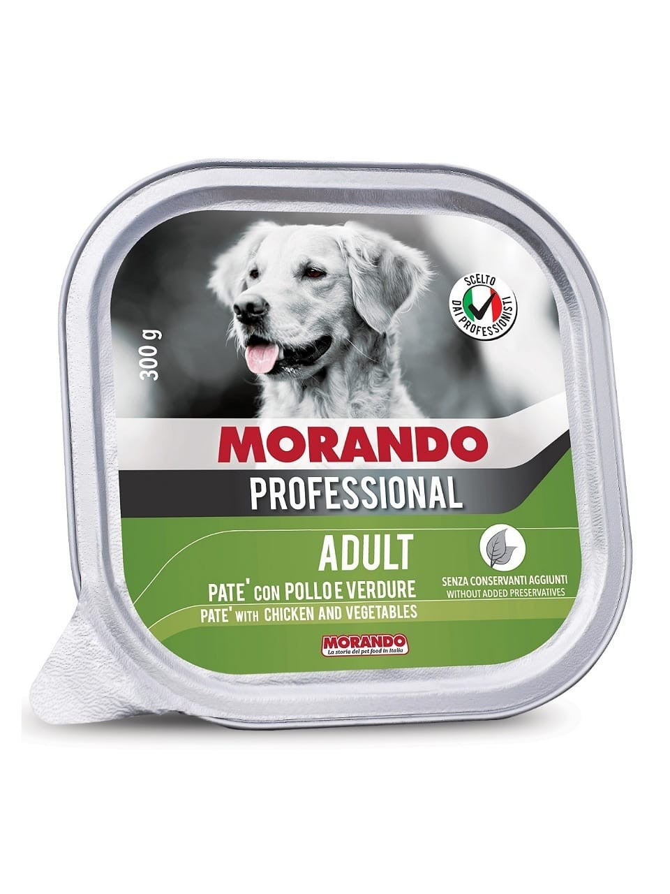 CIBO CANE MORANDO VSC 300 G CARNI POL VERDURE | Leroy Merlin