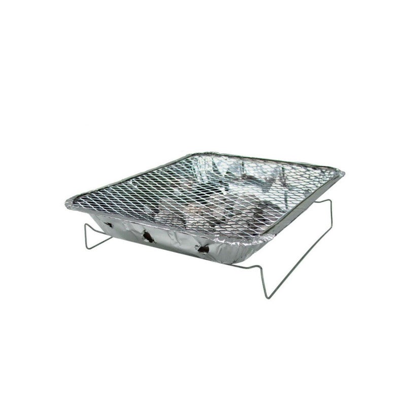 Barbecue jetable XL - 48 x 31 x 6 cm - 73835 | Leroy Merlin
