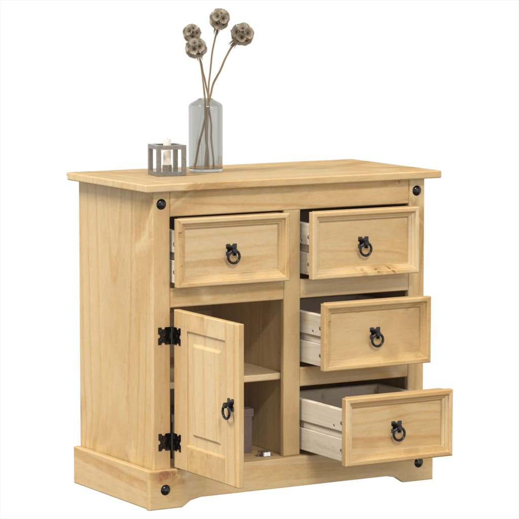 Buffet Corona 87x40x76 bois massif de pin | Leroy Merlin