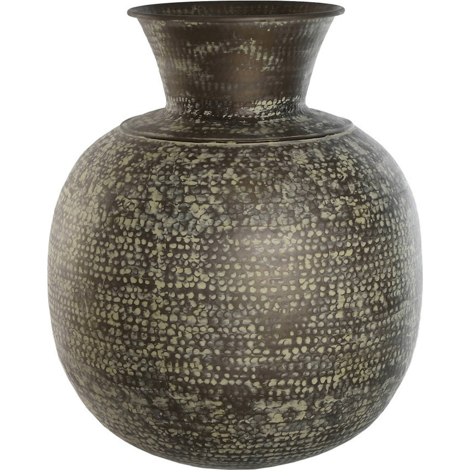 Vase vert effet patiné déco chic et élégante 60 x 60 x 74 cm Vert ...