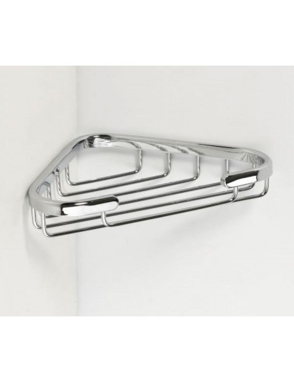 Porte-savon d'angle CYTRO en laiton chromé 17x10x3 cm | Leroy Merlin