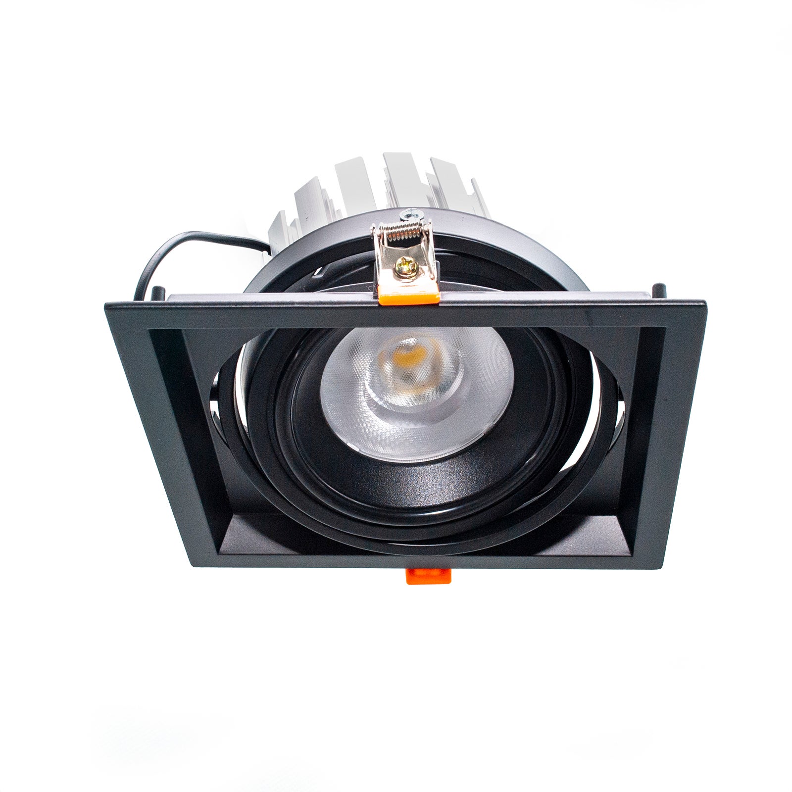 Spot encastré carré 160mm LED 30W AR111 éclairage de fenêtre 230V RA90 ...