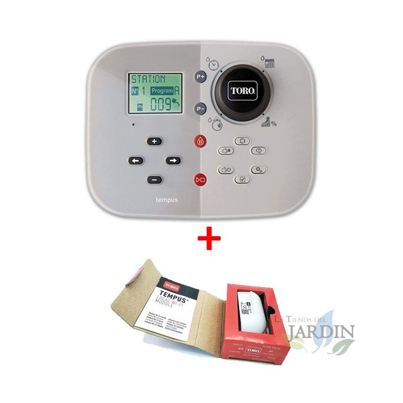 Kit de programmateur d'arrosage électrique Tempus Toro, 8 zones ...