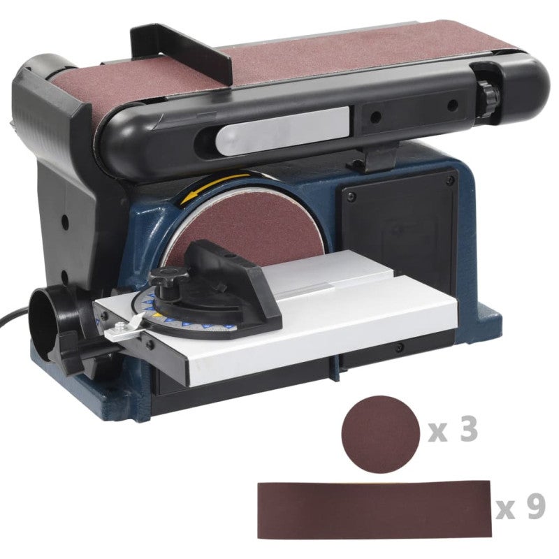 Ponceuse à disque et à bande électrique 370 W 150 mm | Leroy Merlin