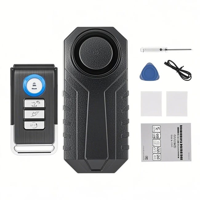 Alarma inalámbrica de alta visibilidad, con detección de movimiento e ...