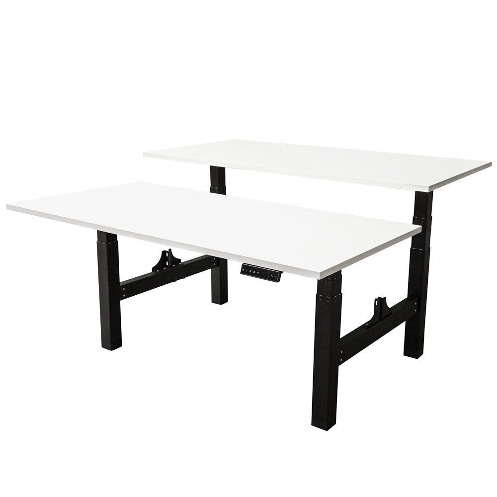 Pupitre duo regulable eléctricamente - 180x80 cm - Dos motores dobles ...