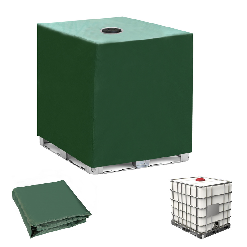 Bâche Couverture Réservoir IBC 1000L Vert Conteneur Film Pluie Bâche ...