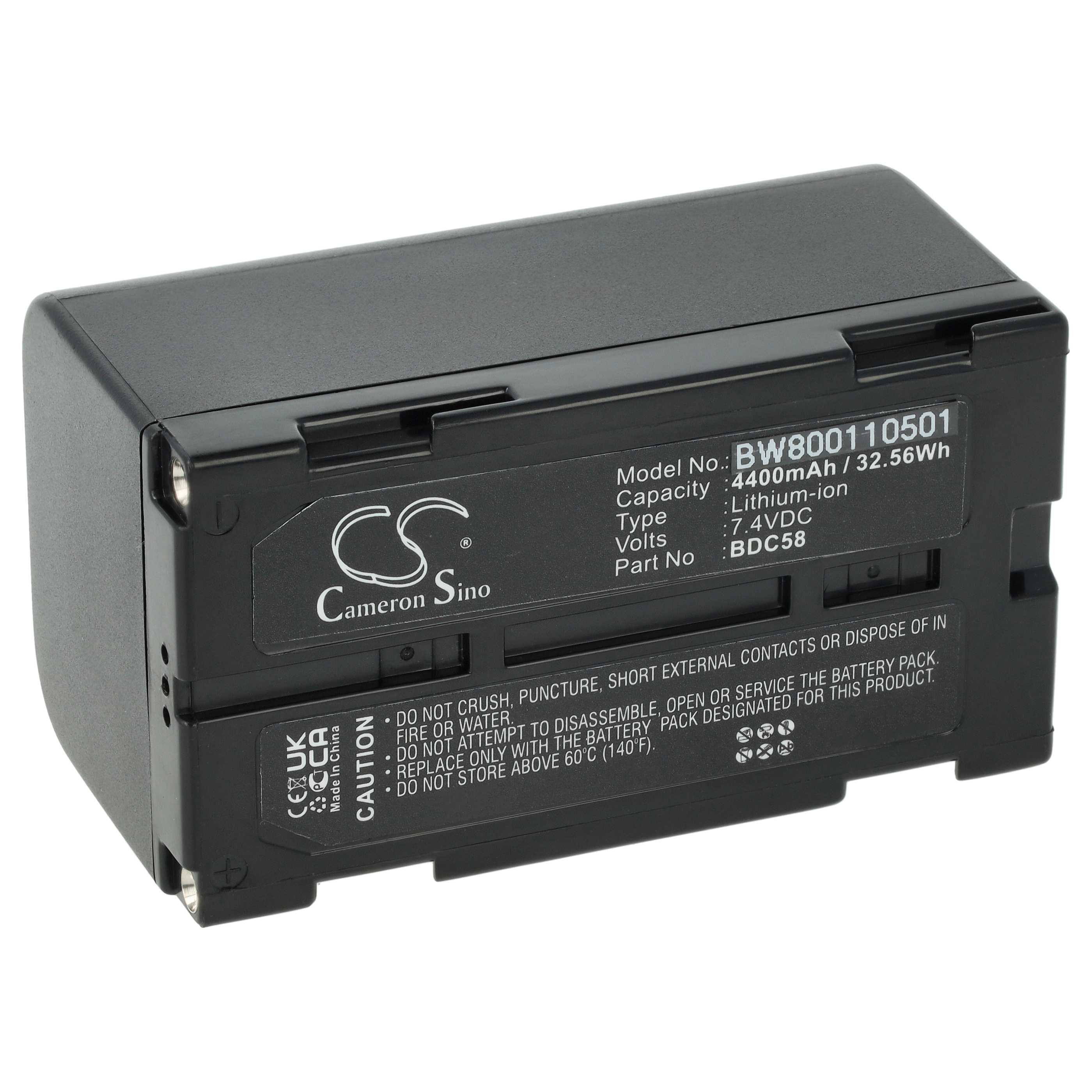 Vhbw Batería recargable compatible con Sokkia SDL30 Digital Level, SDL30M 10, SDL30M 30R medidor ...