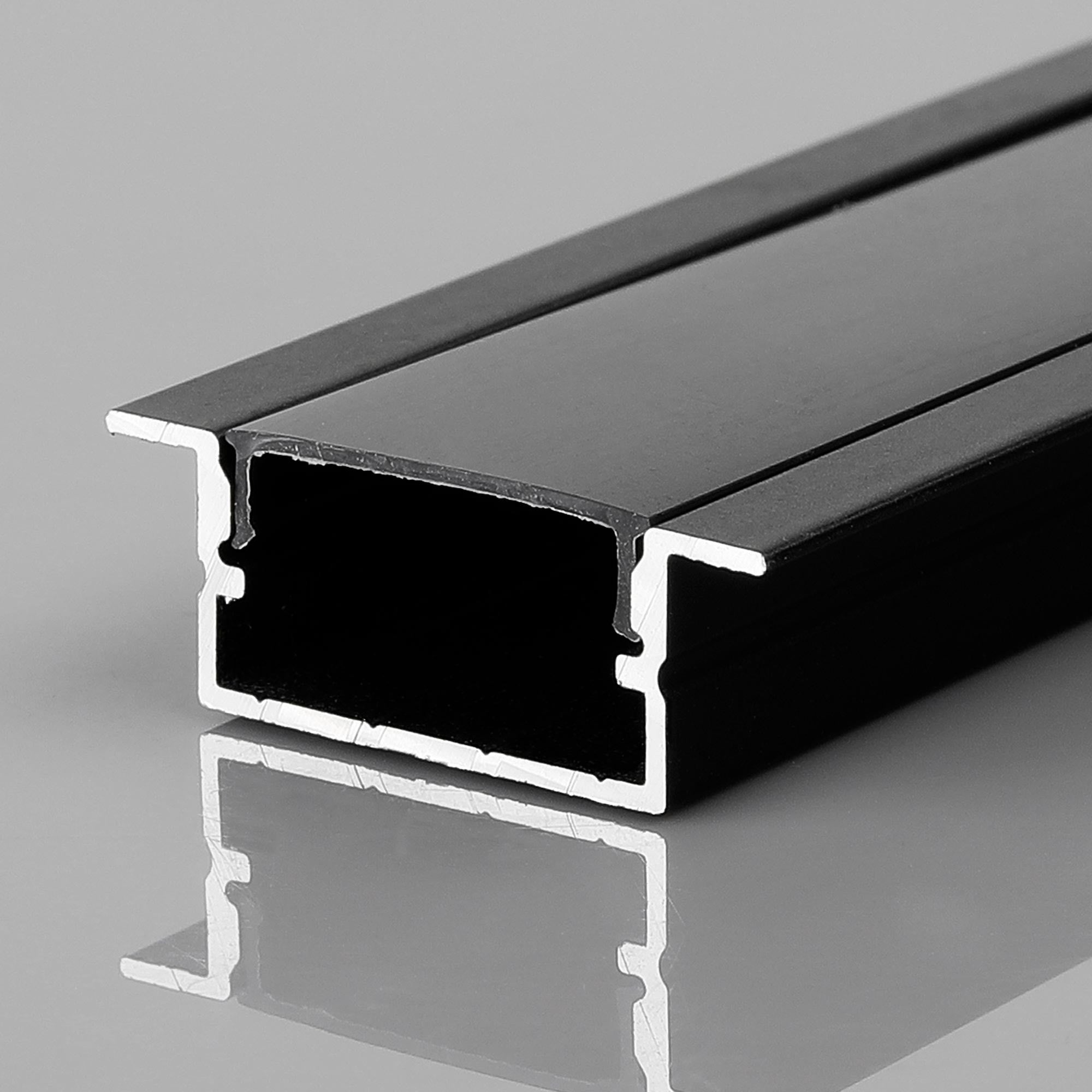 Profil encastré pour bande LED - 10x42mm - Avec diffuseur - 2 mètres ...