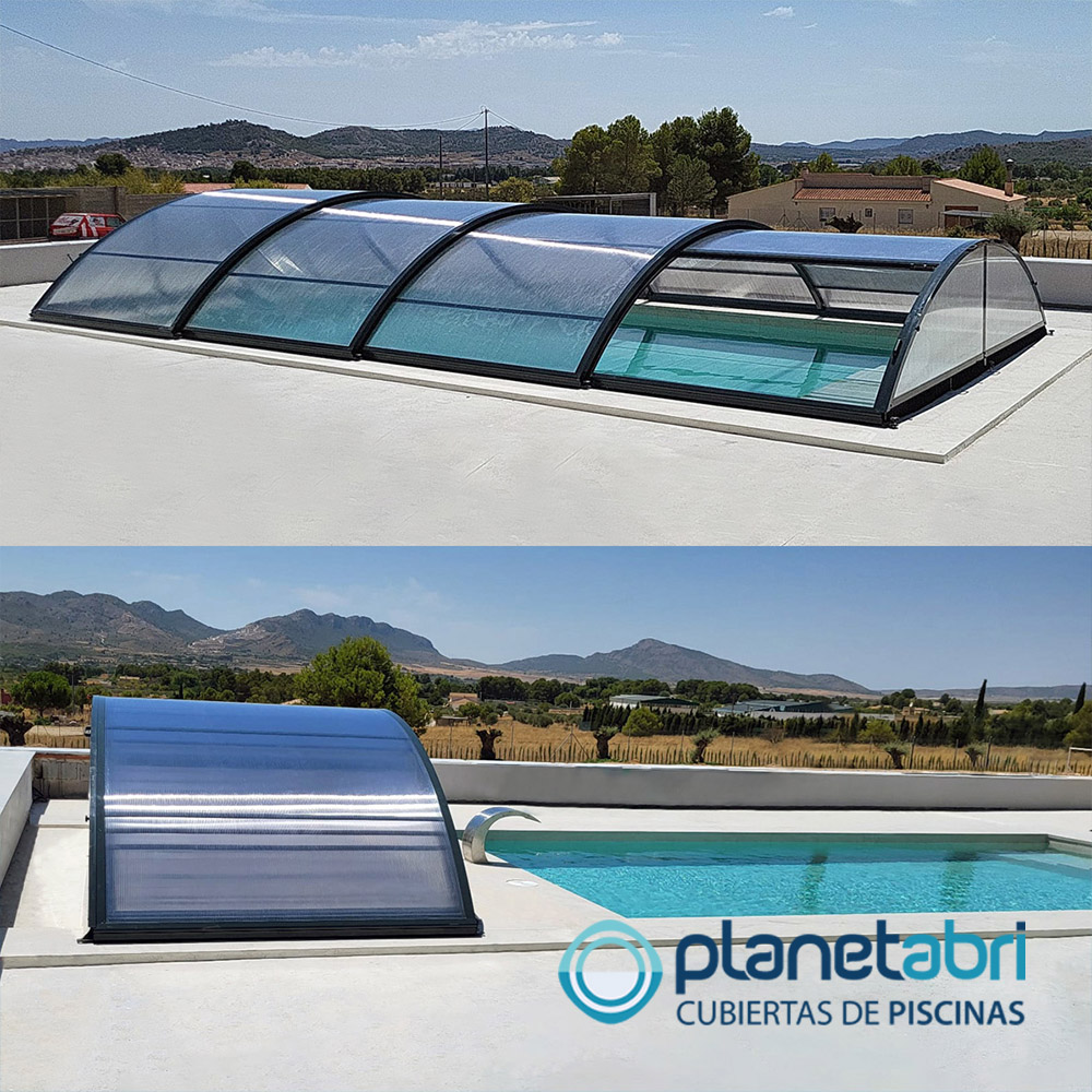 Cubierta de piscina Rita para piscina de 4x8 | Leroy Merlin