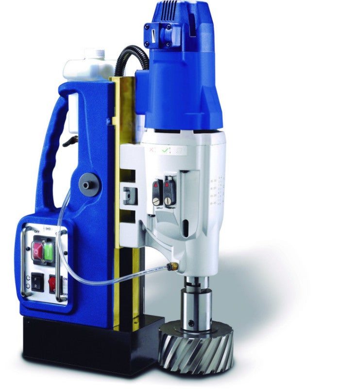 Perceuse magnétique puissante jusque ø120x75 mm Cône Morse 3 2 kW ...