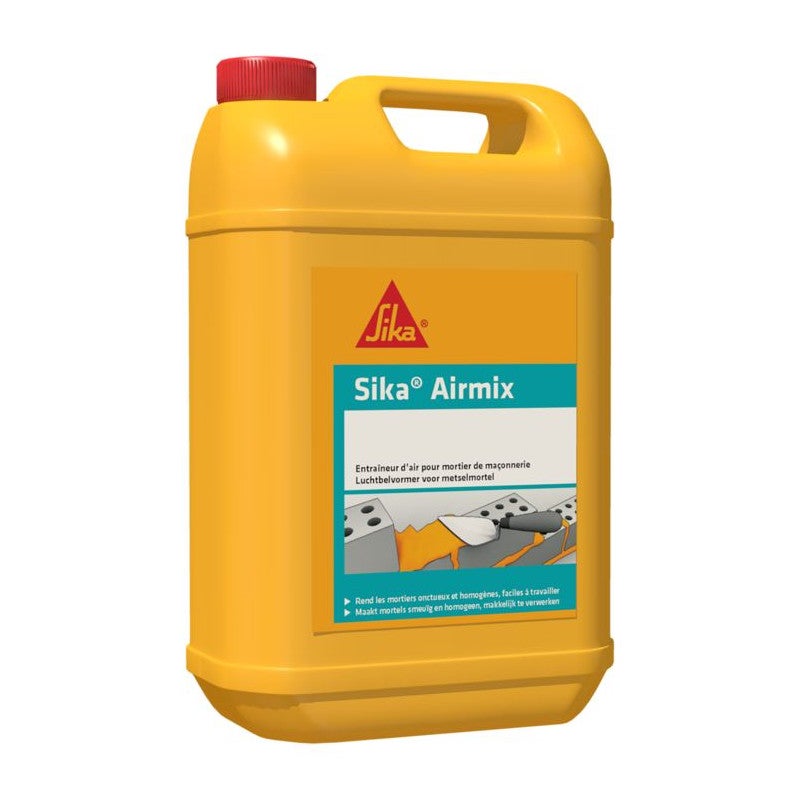 Sika Airmix - Líquido inclusor de aire - Sika - 5 L | Leroy Merlin