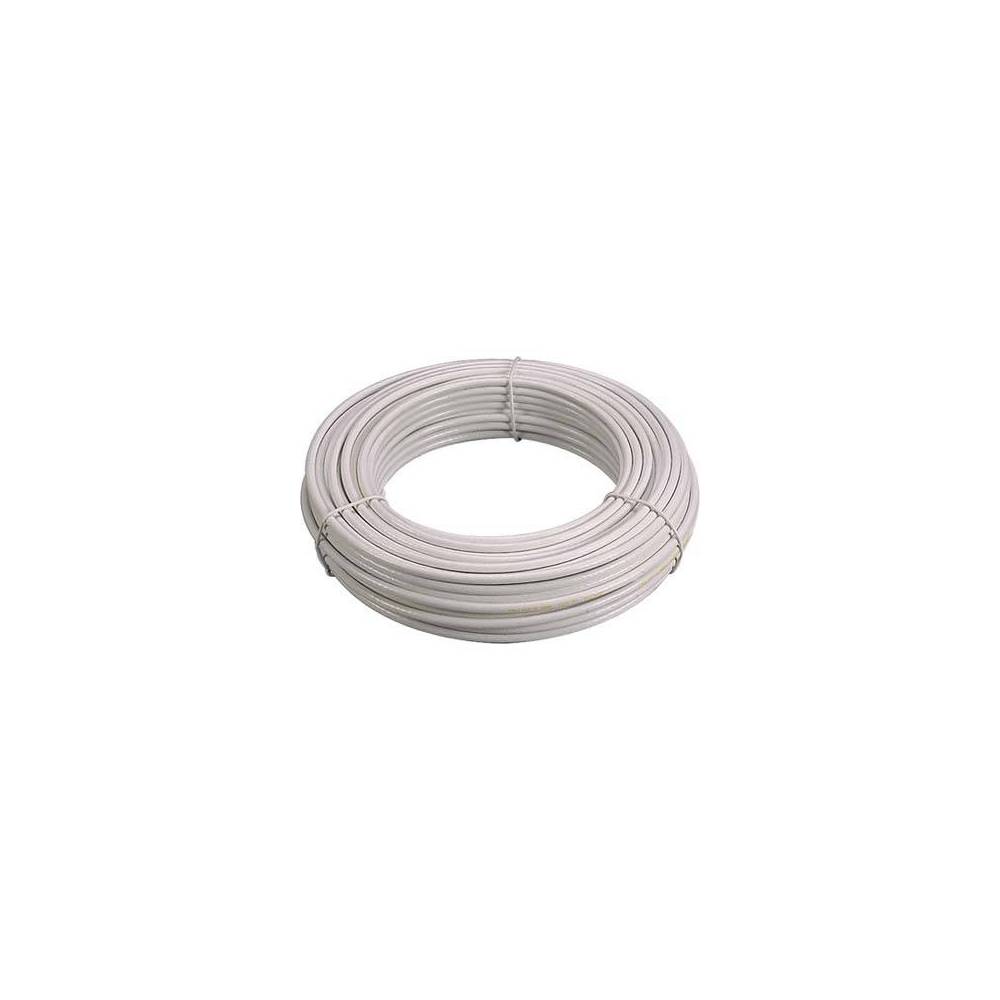 CÂBLE ÉLECTRIQUE TRIPOLAIRE H05VV-F CUIVRE/PVC BLANC N°XMMQ 3X2,5 CF=MT ...