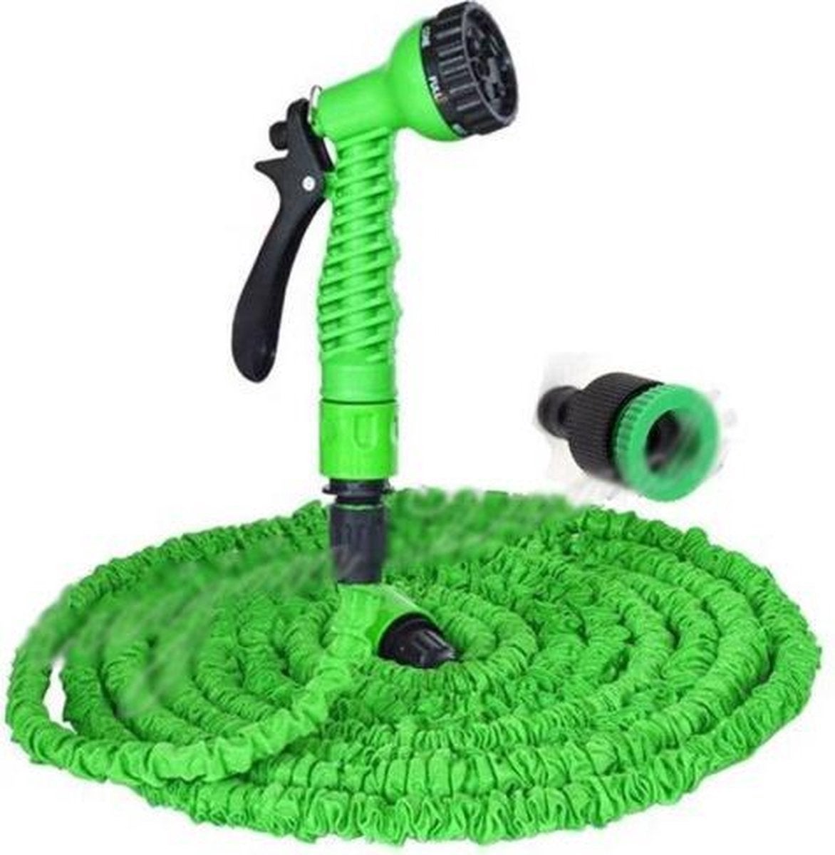 Tuyau d'arrosage flexible,Vert,Tuyau d'arrosage extensible de 15 mètres ...