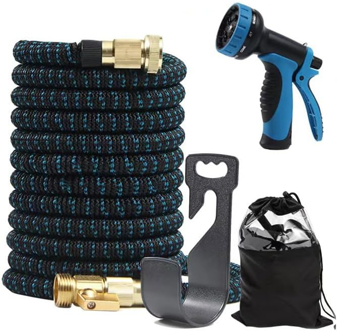 Tuyau d'arrosage extensible de 30 m, tuyau d'arrosage flexible avec ...