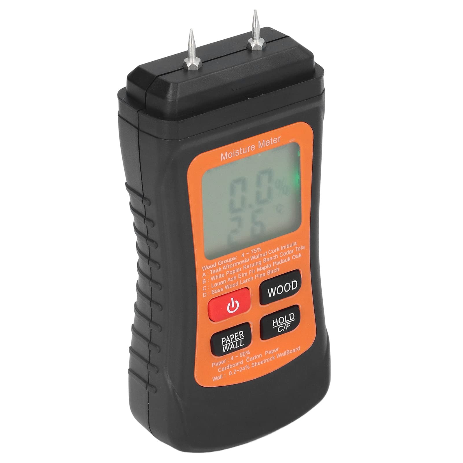 Humidímetro detector de humedad de la madera, medición inteligente de ...