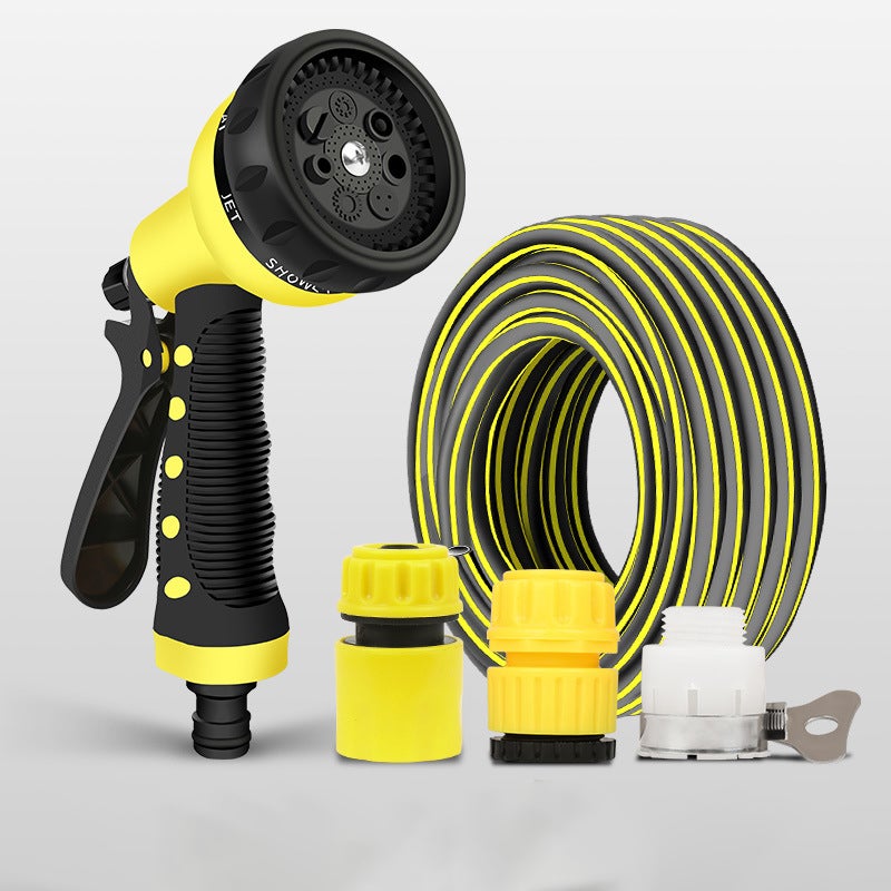 5 M Buse de tuyau d'arrosage avec, manivelle multifonctionnelle ...