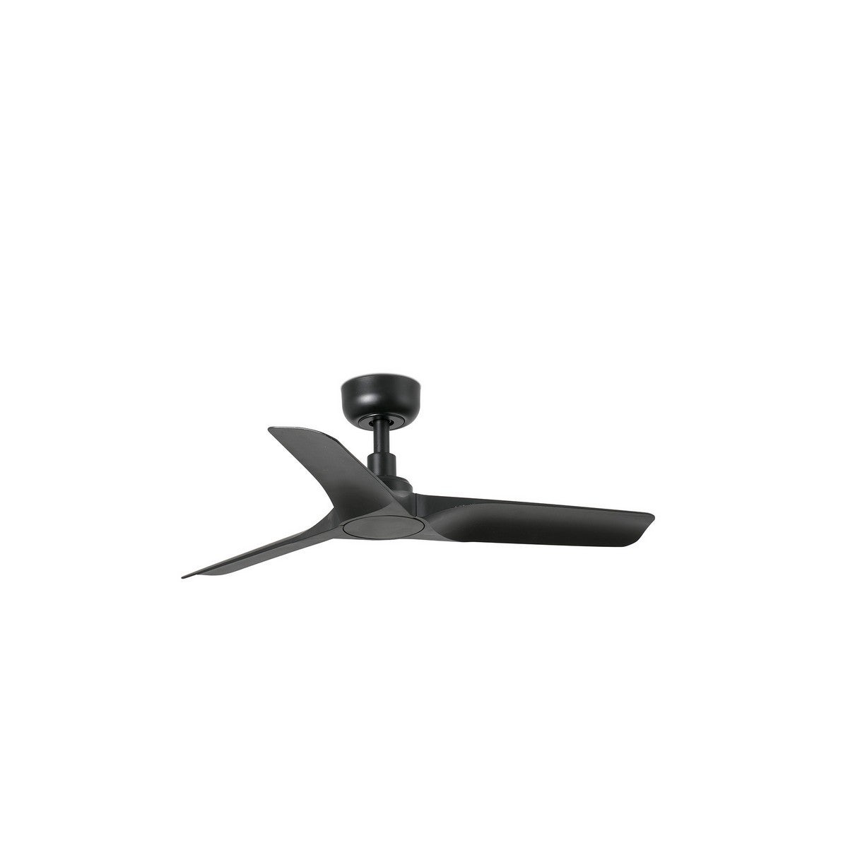 Faro HEY Pequeño ventilador de techo CC negro de 6 velocidades | Leroy ...