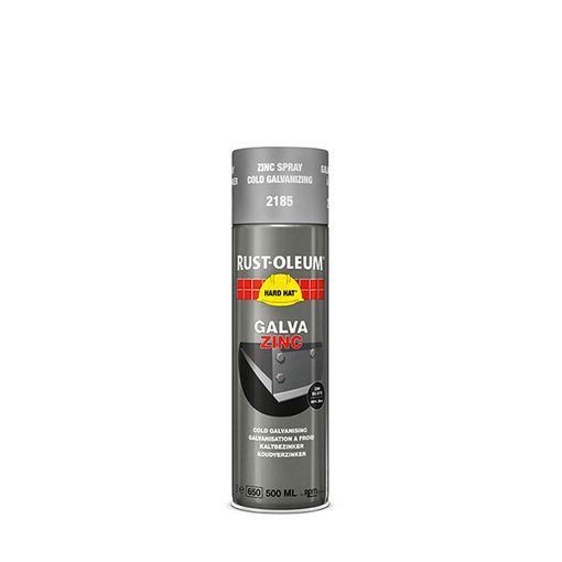 Rust-Oleum Hard Hat Galva Zinc 500ml | Aérosol protection acier | Leroy ...