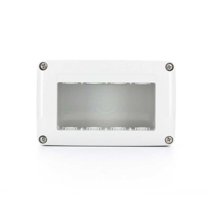 Boîtier GW27004 pour modules horizontaux System 4 appareils IP40 ...