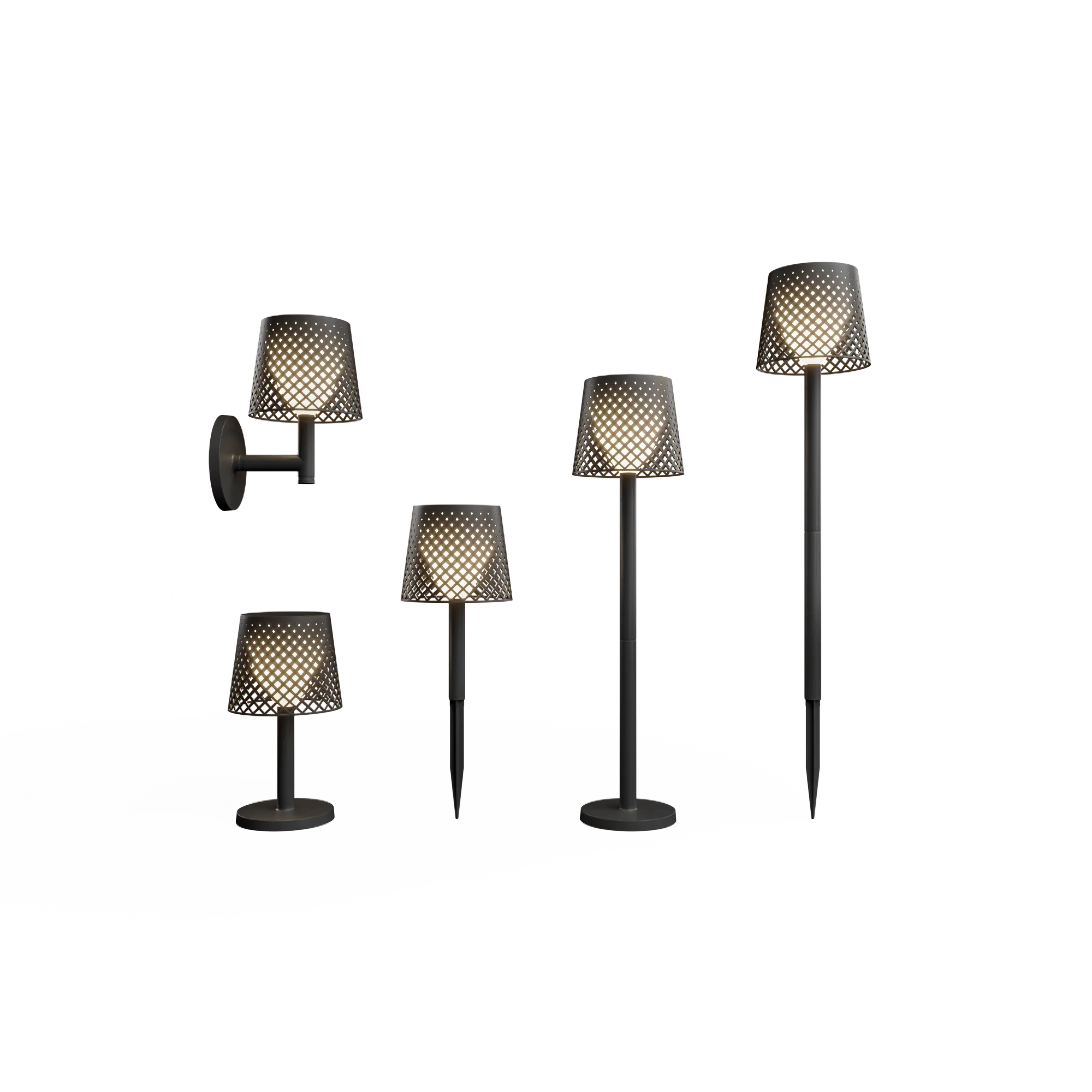 Lampara Greta / Ø16x80 cm. / Negro | Leroy Merlin