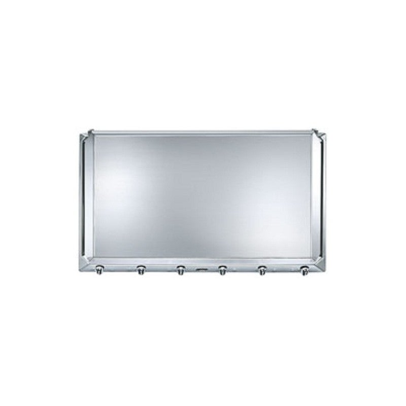 Smeg C90CX/1 Acier inoxydable Couvercle de plaque de cuisson | Leroy Merlin