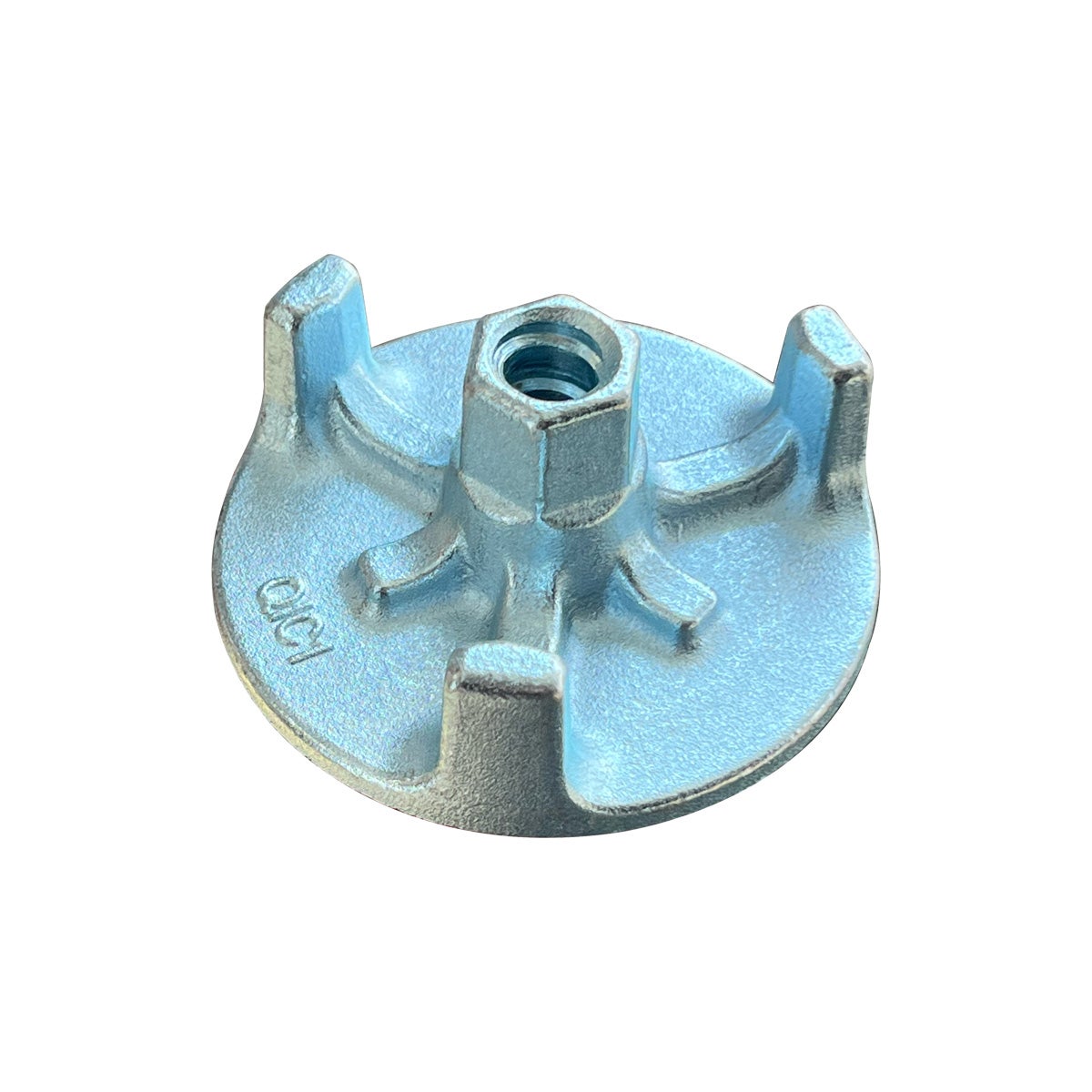 Ecrou de coffrage acier forgé - 3 ailettes - base 110 mm ( tige ø 17 mm ...