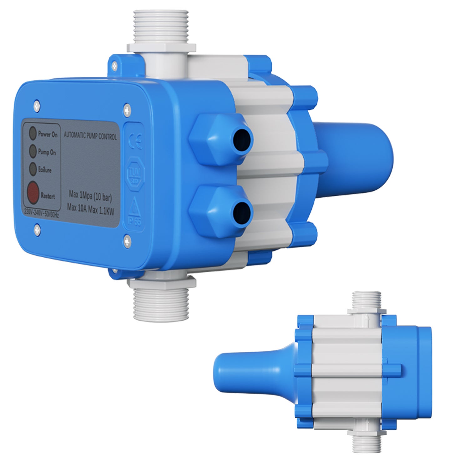 Presostato control bomba Regulador de presión Presscontrol Watertech ...