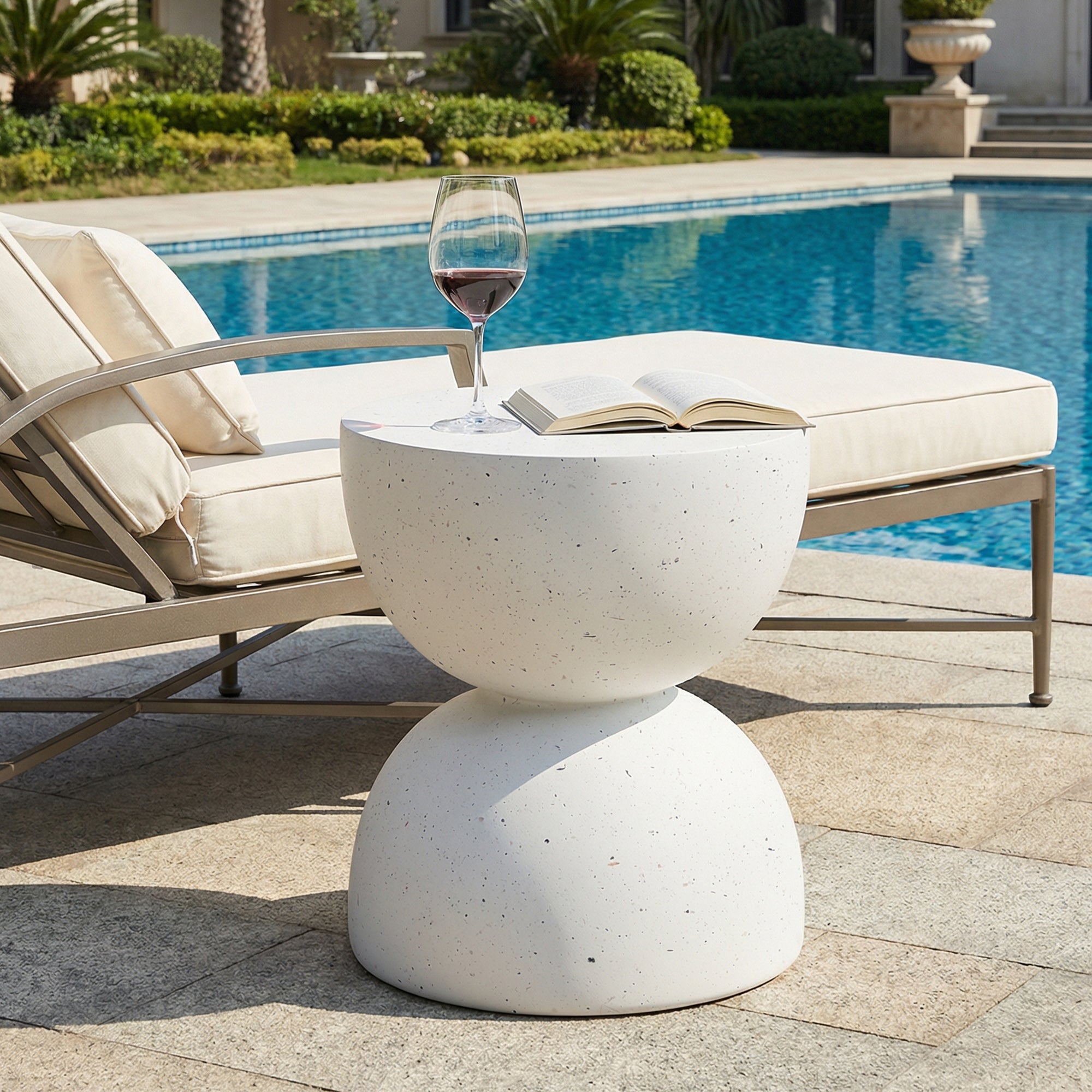 Table d'Appoint de Jardin en MgO, Table d'appoint moderne intérieur ...