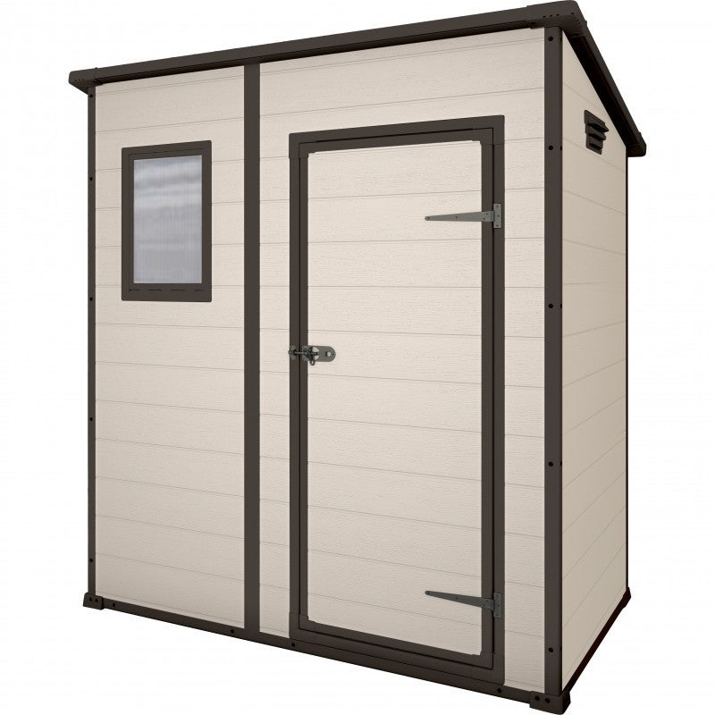 KETER MANOR PENT HOUSE EFFET BOIS BEIGE | Leroy Merlin