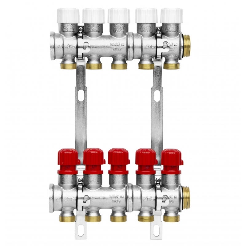 RBM 3202.A Collettore Kit Premontato Diam.1" 2+2 Derivazioni - 32020690 ...