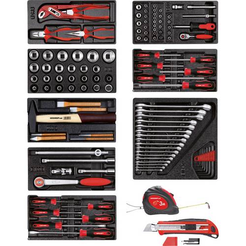 GEDORE Red R21010001 Jeu d’outils 8x modules CT 119 pièces | Leroy Merlin
